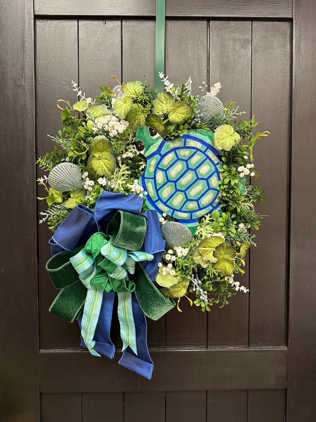 Summer Wreath, Sea Turtle, Beach Decor, for Home, Front Door - Etsy