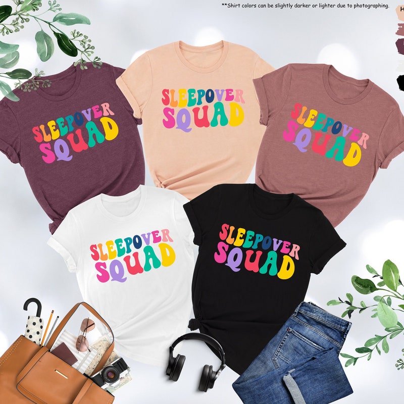 Slumber Party Squad Shirt - Etsy