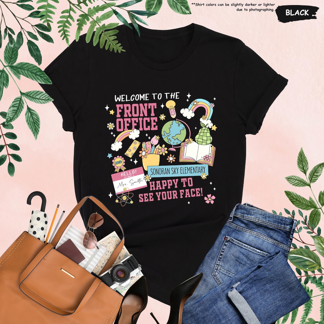 Personalized Office Crew Shirt, Welcome to the Front Office, School ...
