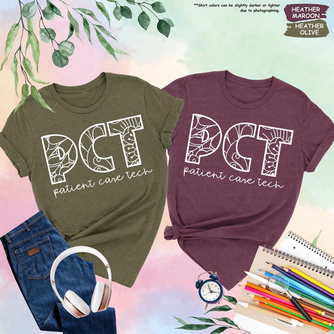 Patient Care Tech Shirt, PCT Shirt, Medical Tech Assistant Shirt, Gift ...