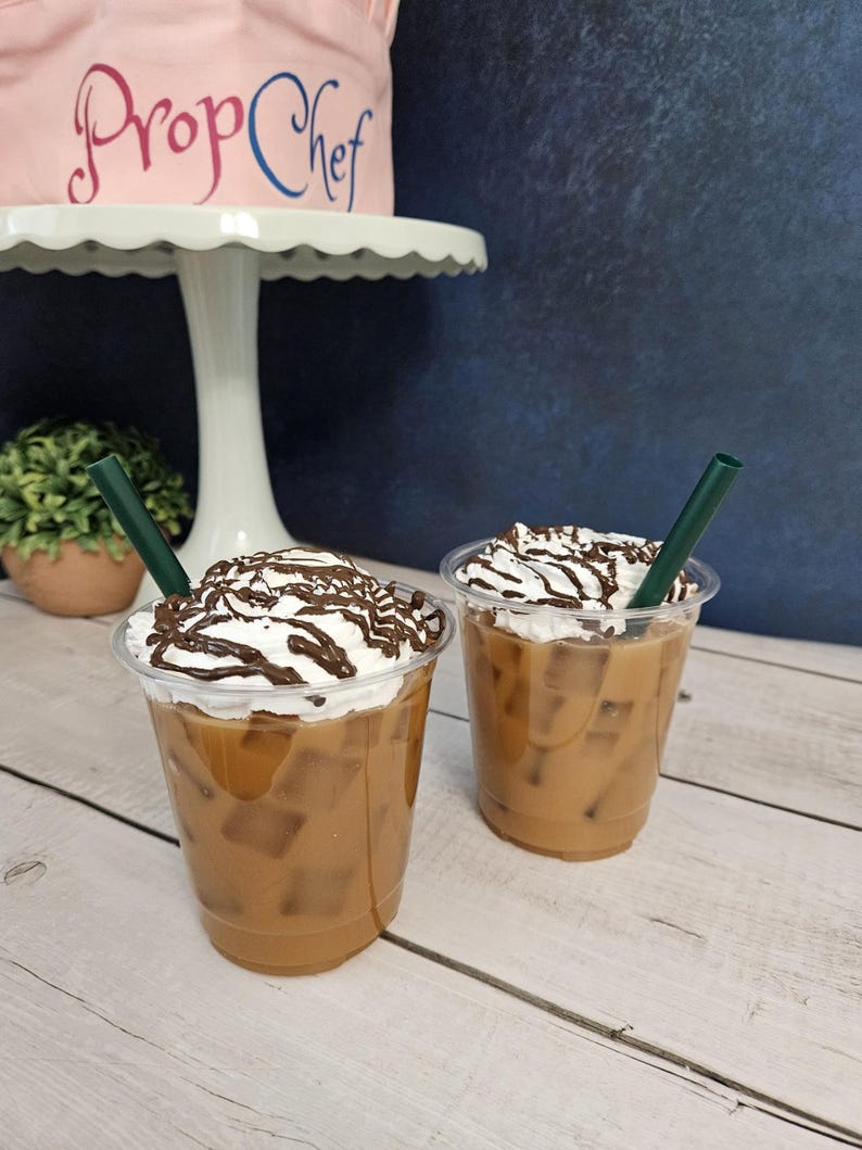 Faux Cold Coffee Cup: Coffee Bar Decor, Food Photography Prop - Etsy