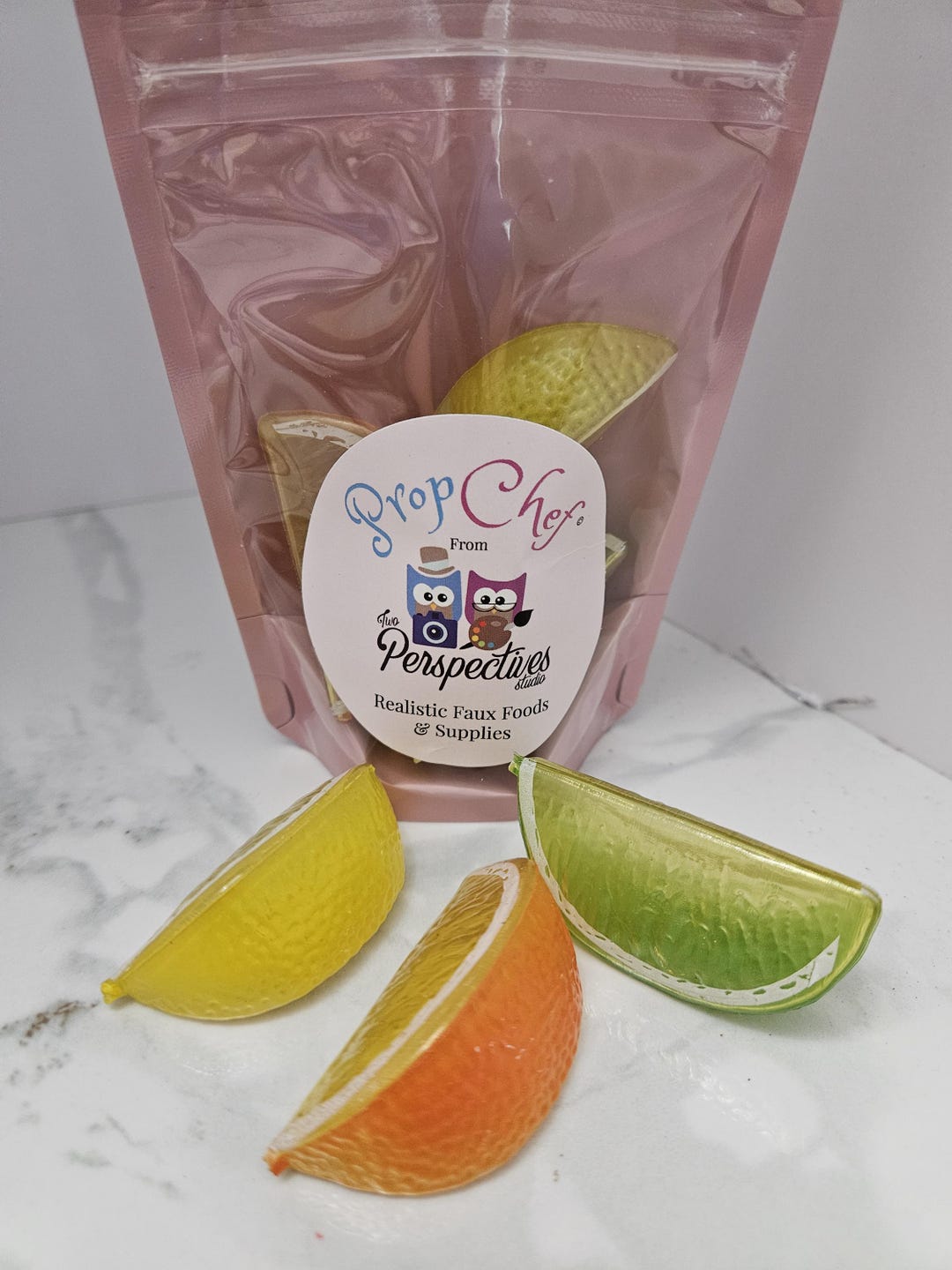 Fake Citrus Packs, Fake Citrus Wedge, Fake Citrus Wheel, Fake Lemon ...