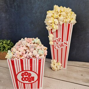 Faux Popcorn, Popcorn Decor, Movie Popcorn Decoration, Fake Bake ...