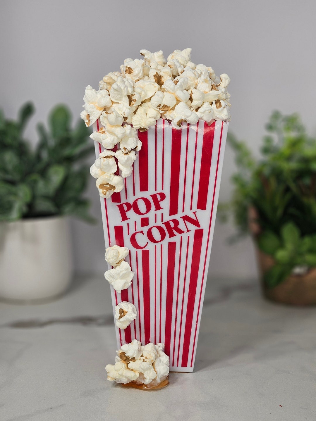 Faux Popcorn, Popcorn Decor, Movie Popcorn Decoration, Fake Bake ...