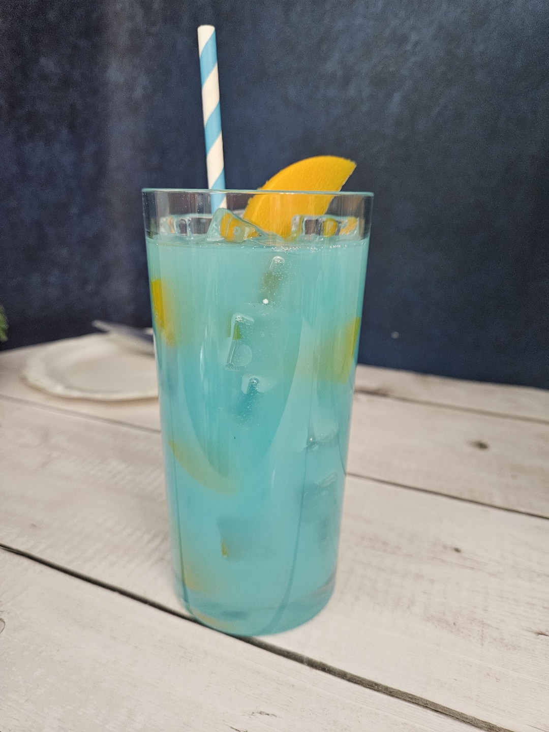 Fake Blue Raspberry Peach Cocktail: Party Prop, Bar Decor - Etsy