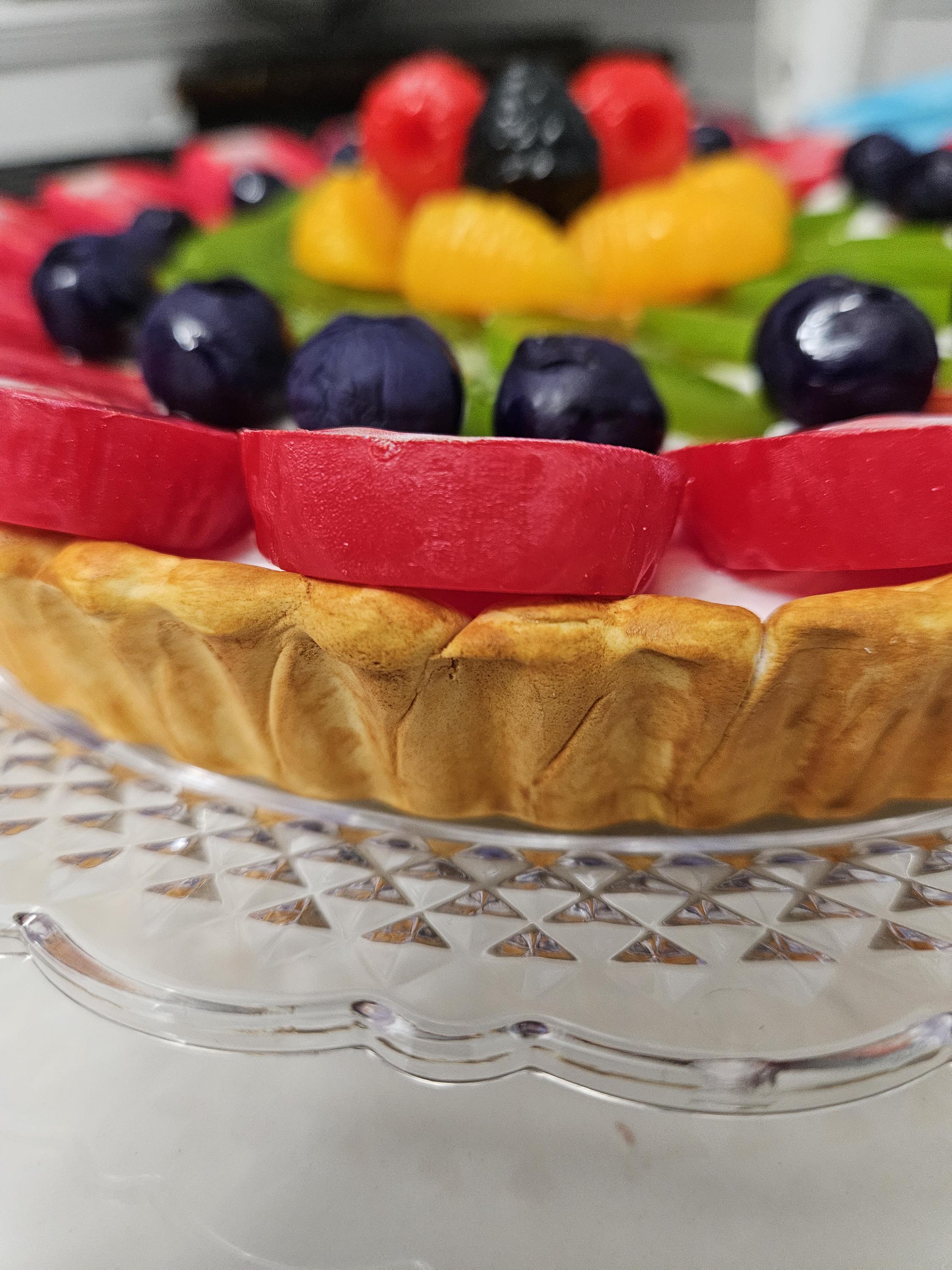 Faux Fruit Tart: Berry Scented Display Food, Home Staging - Etsy