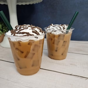 Faux Cold Coffee Cup: Coffee Bar Decor, Food Photography Prop - Etsy