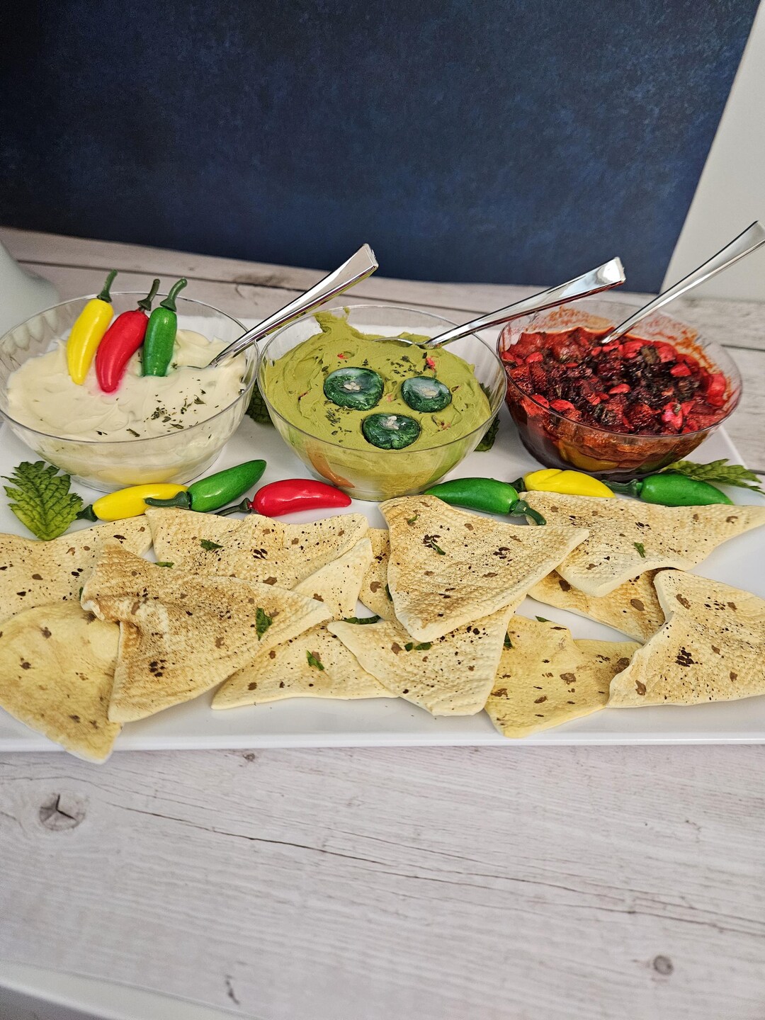 Fake Chip and Dip Tray, Faux Food Display - Etsy