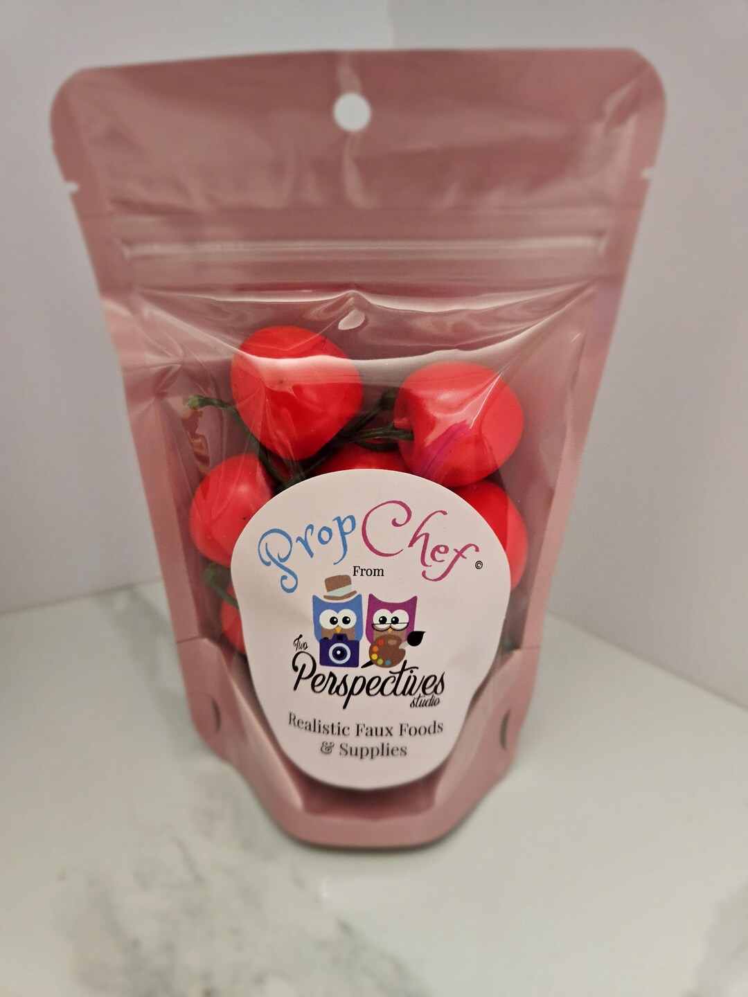 Realistic Fake Marachino Cherries: Faux Berries for Faux Foods and ...