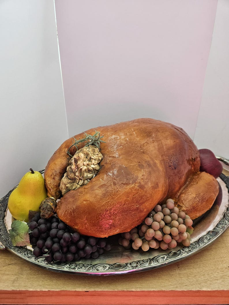 Fake Turkey Dinner With 4 Side Dishes: for Photography and Decor - Etsy