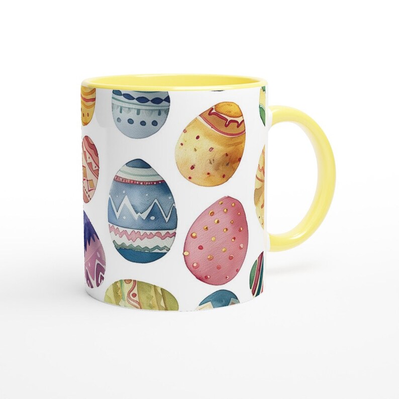 Celebrate Easter With a Unique Easter Eggs Coffee Mug, Perfect for ...