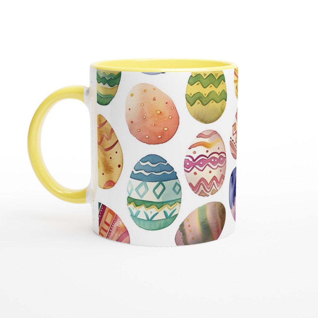 Celebrate Easter With a Unique Easter Eggs Coffee Mug, Perfect for ...