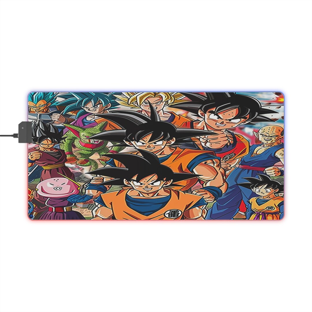 Dragon Ball Anime Mousepad, Anime Minimalistic Mousepad, 3d Mousepad ...