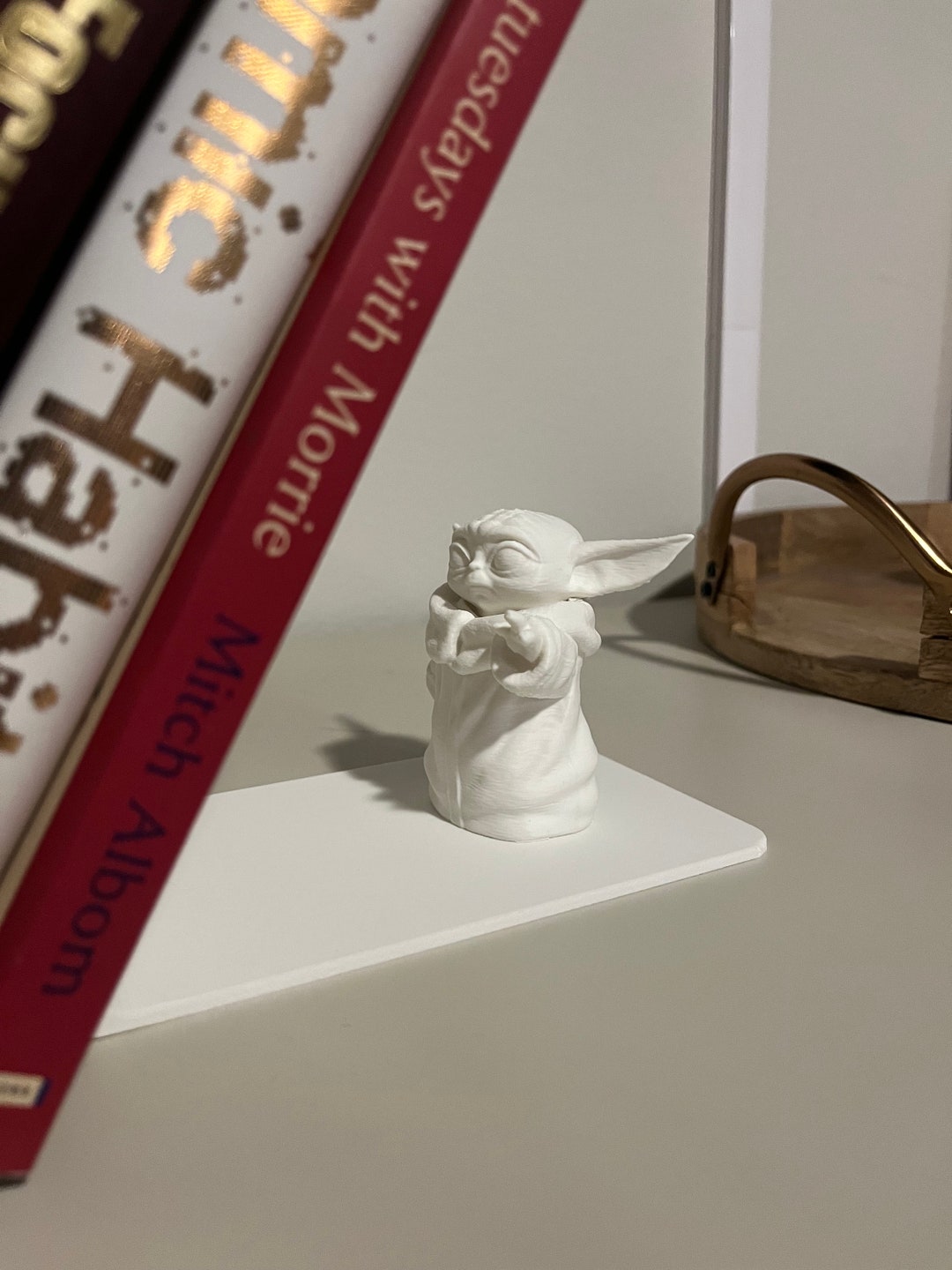 Baby Yoda Book End - Etsy