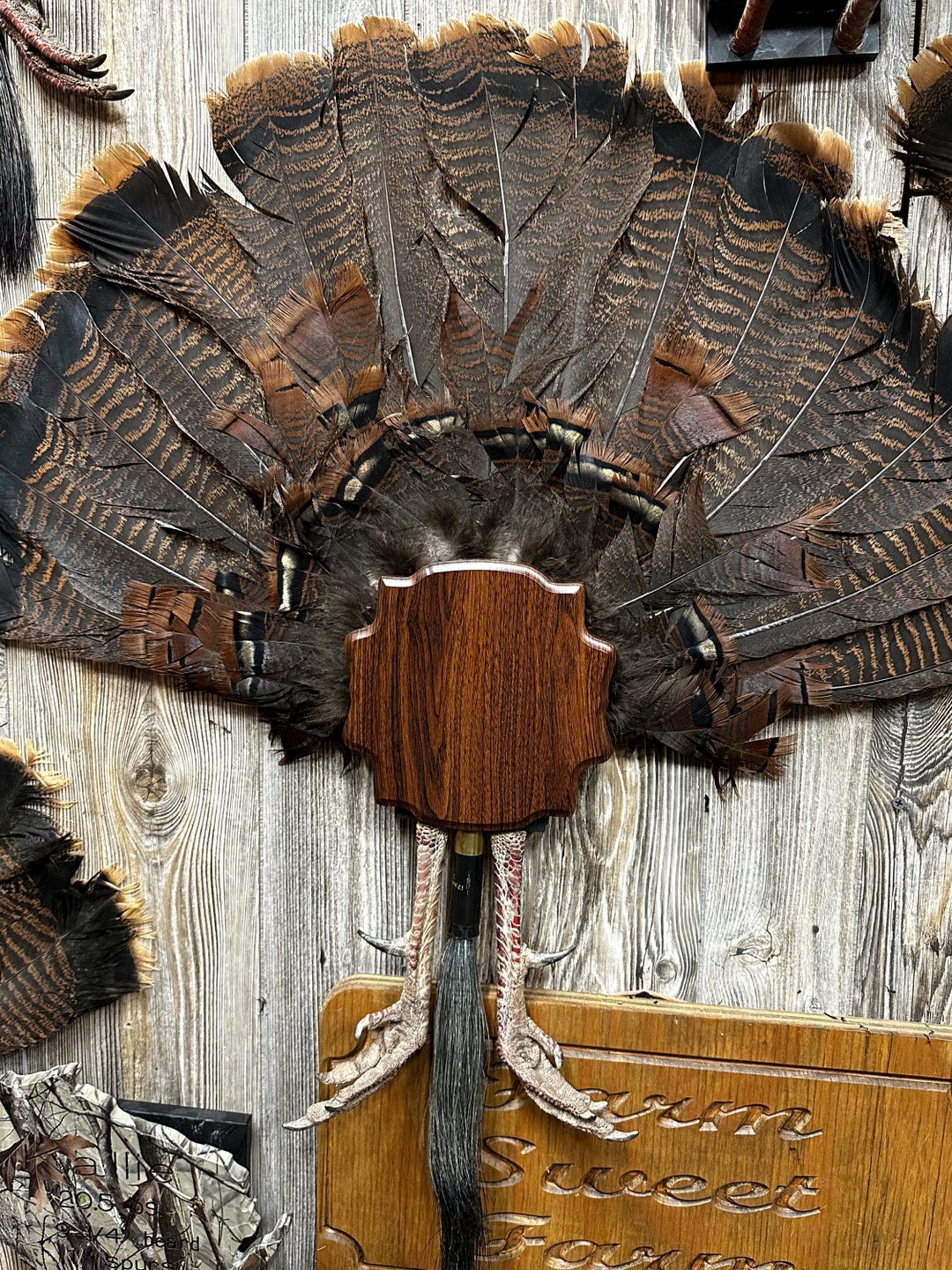 Flatlineyourbird Series Decoys Dual Purpose Turkey Decoy Fantail Wall ...