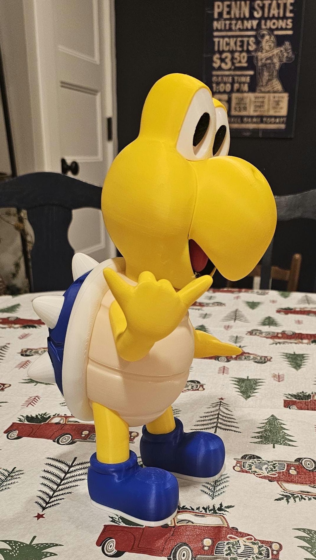 14" 3D Printed Koopa Troopa (super Mario, Luigi, Blue Shell, Yoshi) - Etsy