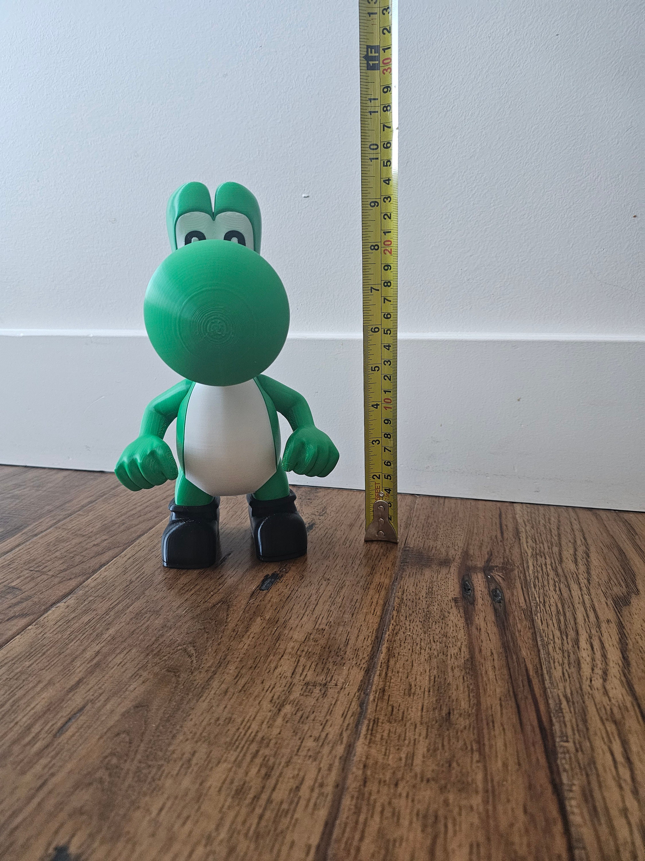 10" Yoshi Figurine - 3D Printed, Super Mario - Etsy