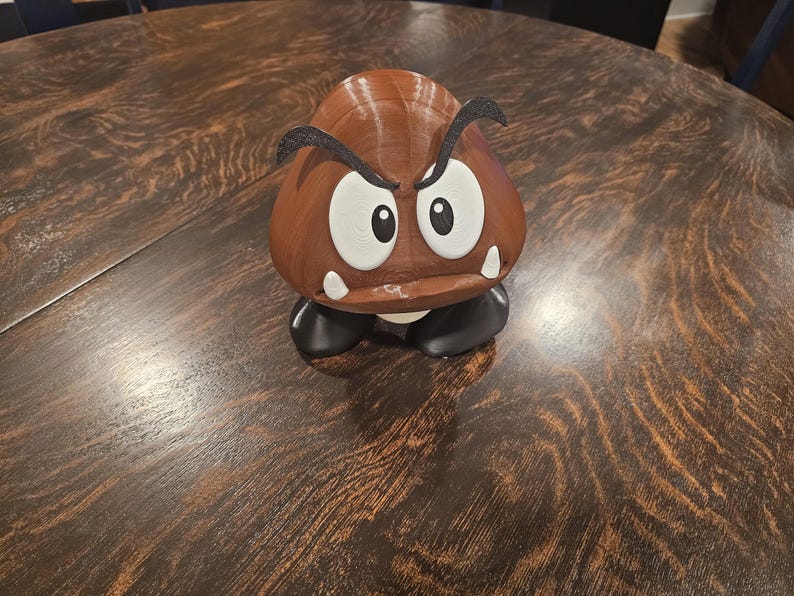 3D Printed Goomba (super Mario, Luigi, Koopa) - Etsy
