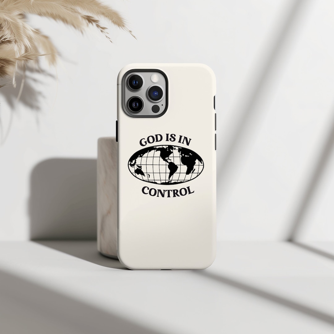 God is in Control Christian Phone Case, Scripture Gift, Bible Verse ...