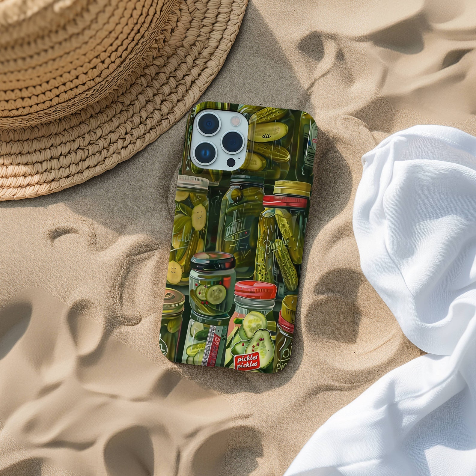 Vintage Pickle Collage Phone Case, in My Pickle Era, Pickle Gift ...