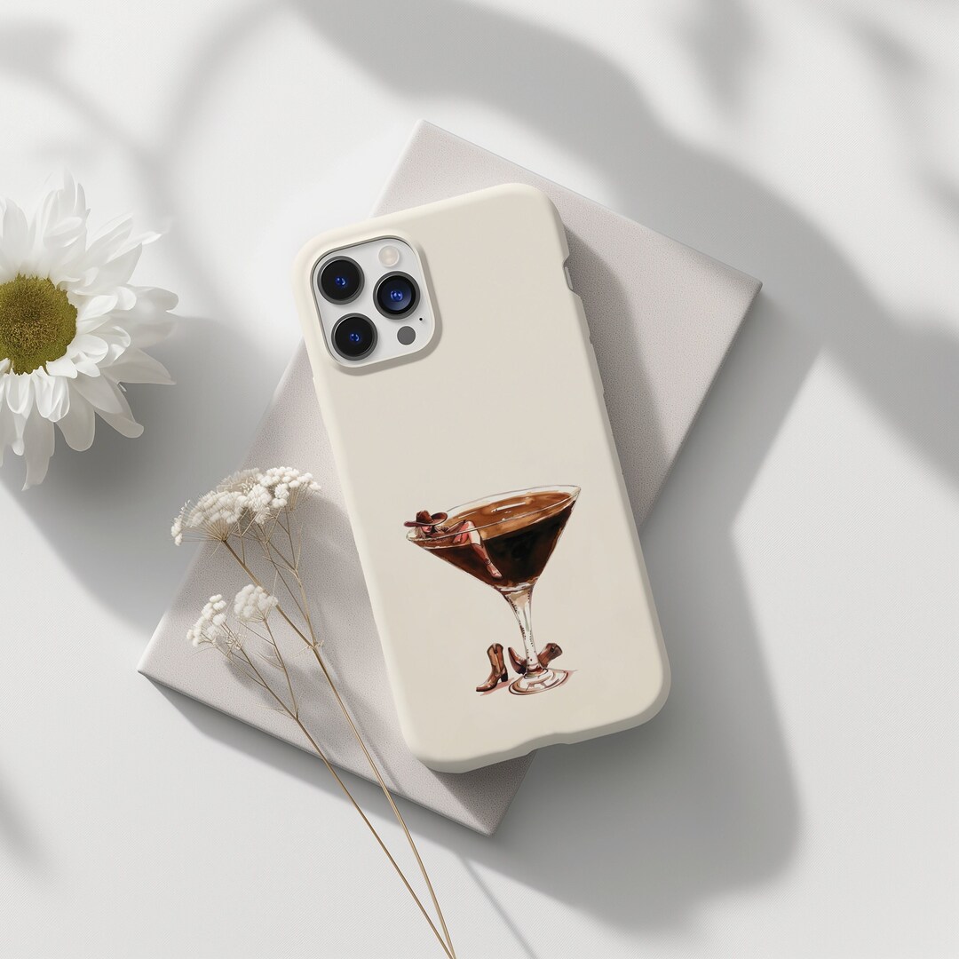 Vintage Cowgirl Espresso Martini Phone Case, Trendy Western Rodeo Print ...