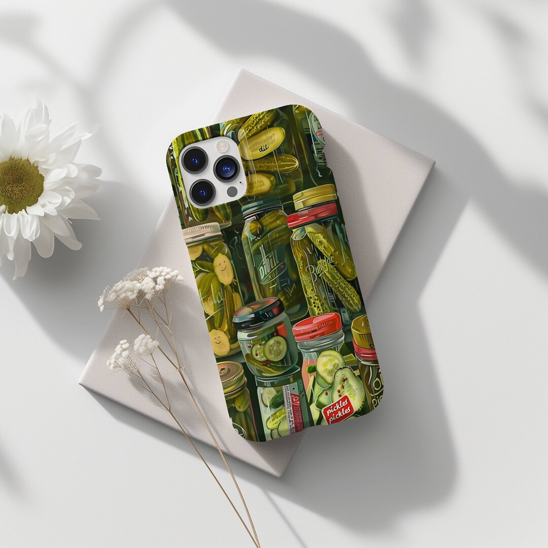 Vintage Pickle Collage Phone Case, in My Pickle Era, Funny Pickle Lover ...