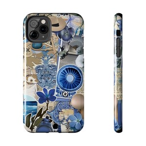 Blue Renaissance Collage Phone Case, Vintage Renaissance, Bookish Merch ...