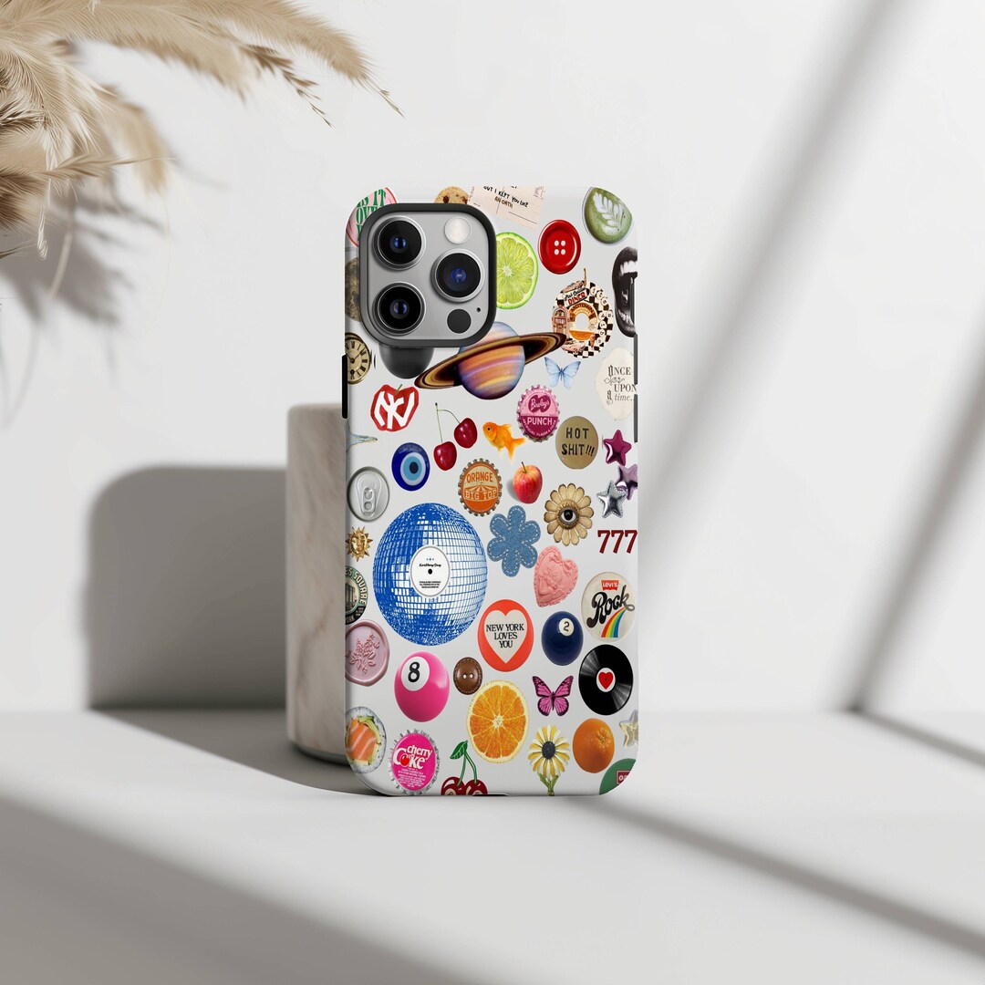Retro 8 Ball Disco Collage Phone Case, Eight Ball Phone Case, iPhone 15 ...