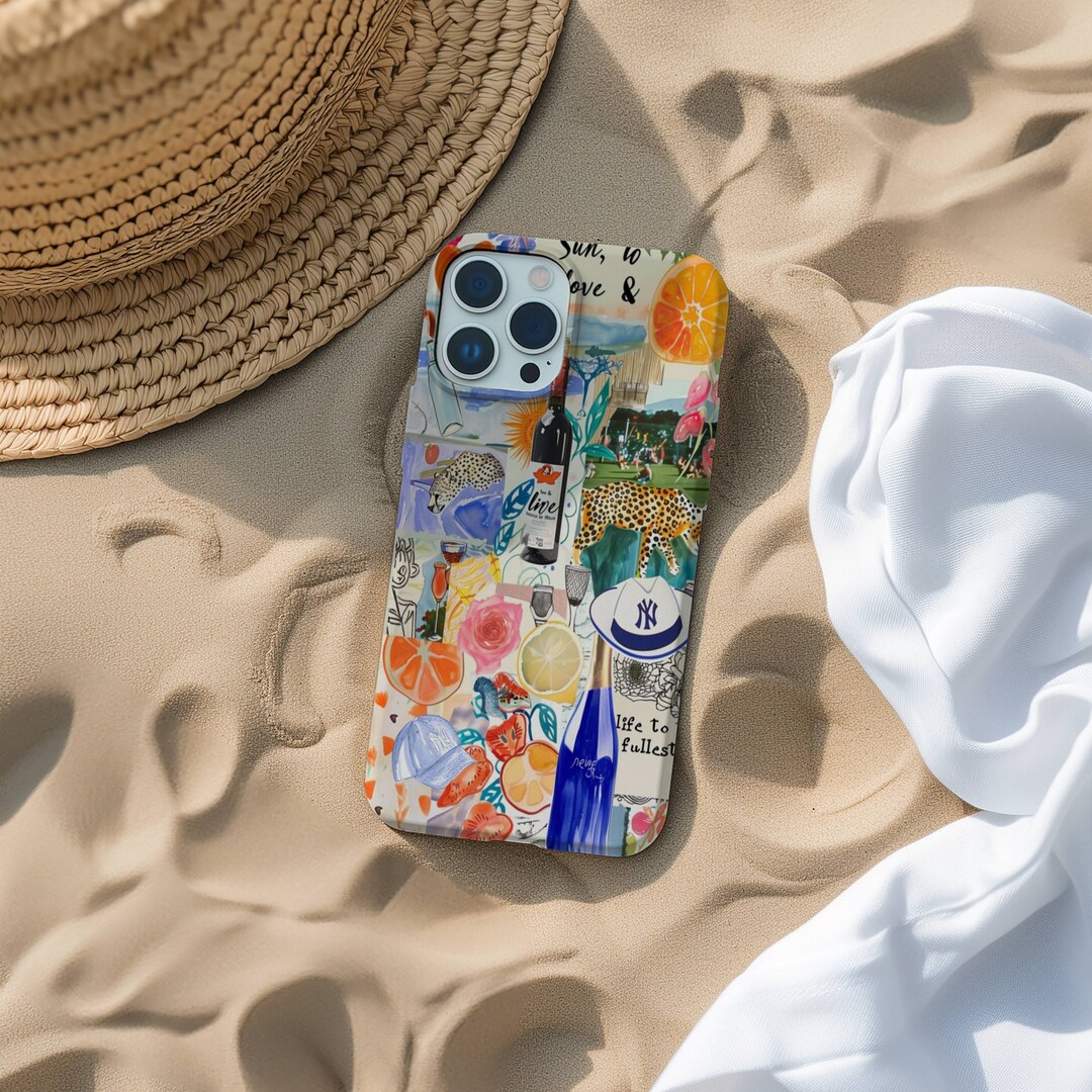 Spring Themed Collage Phone Case, Spring Harvest Aesthetic, iPhone 15 ...