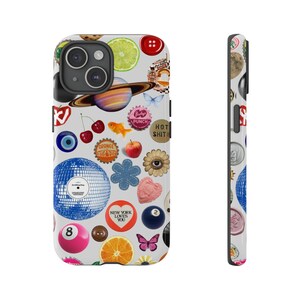 Retro 8 Ball Disco Collage Phone Case, Eight Ball Phone Case, iPhone 15 ...
