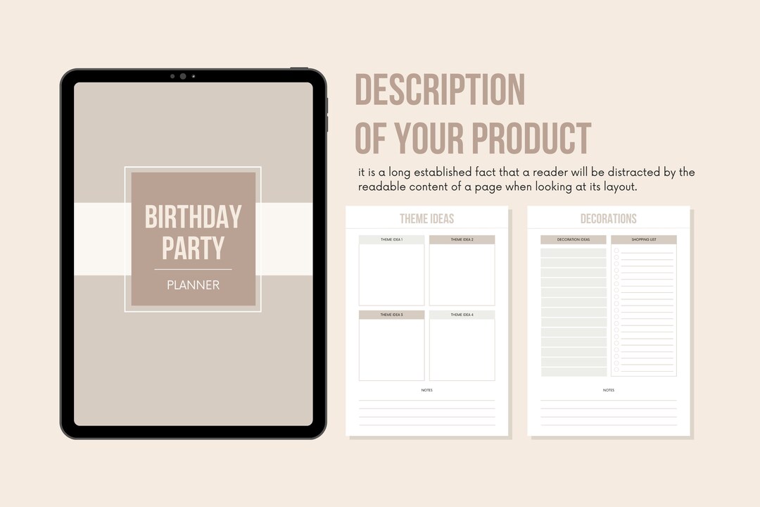 Ultimate Birthday Bash Planner: Digital Party Planning Guide for ...
