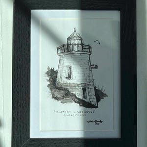 Newport Lighthouse - Etsy