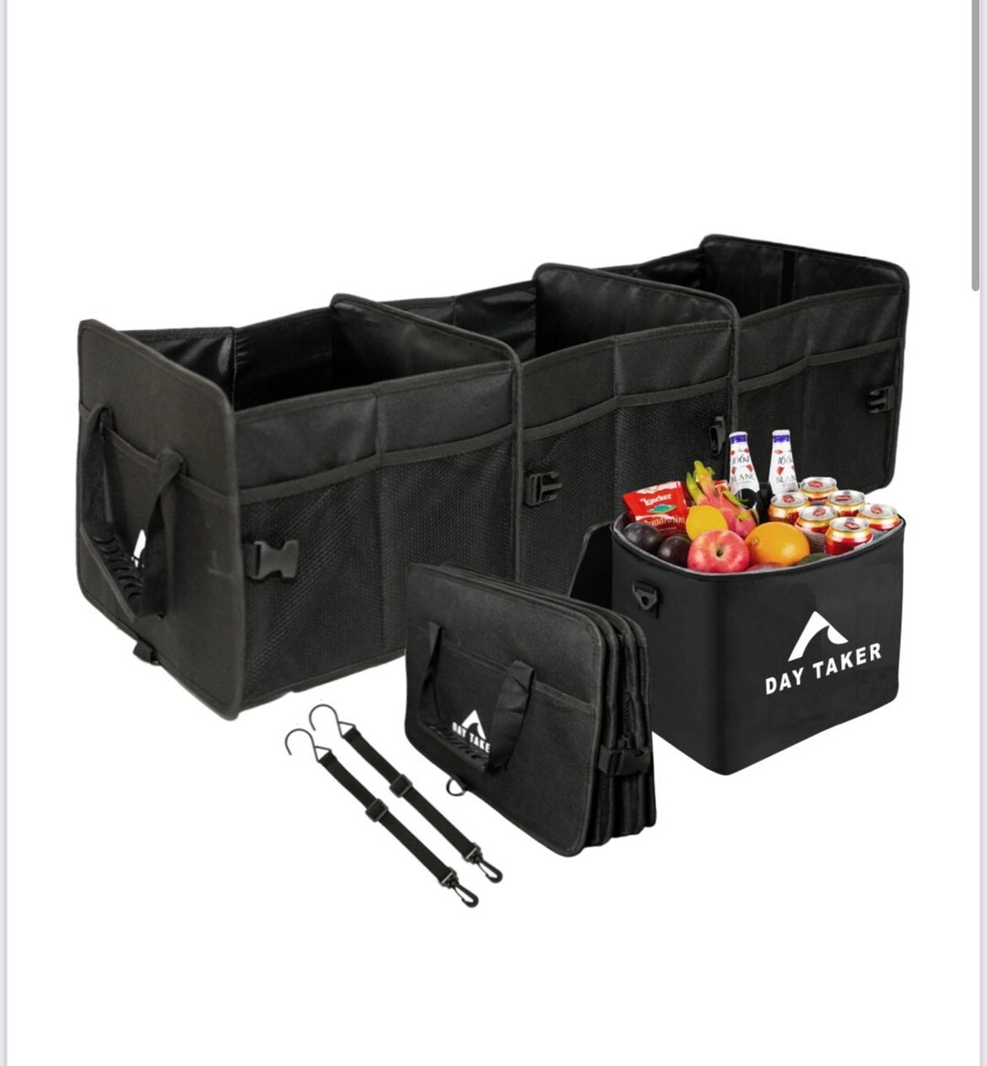 Suv Trunk Organizer With Removable Cooler Durable & Versatile Car ...