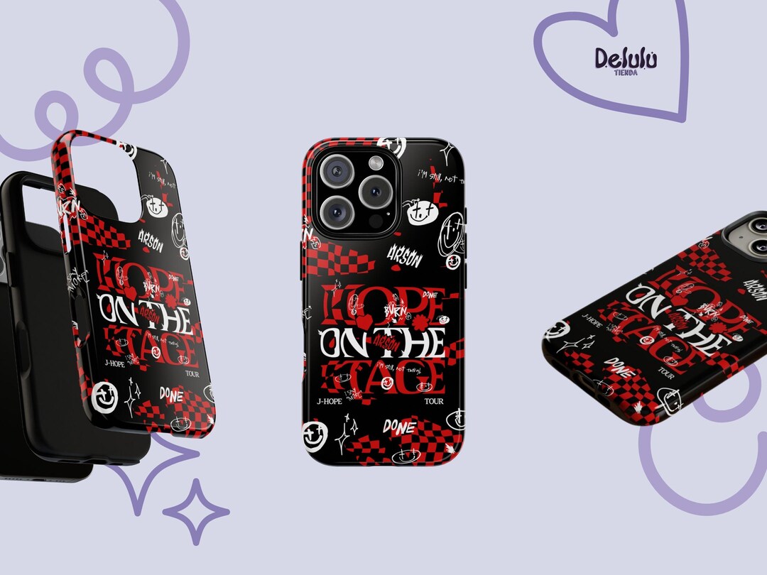 J-hope Phone Case on the Stage Tour Phone Case BTS J-hope Fan Art Phone ...