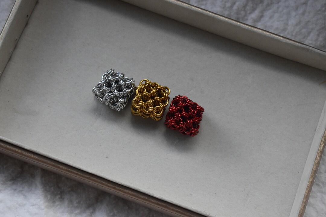Chainmail Fidget Cube - Etsy