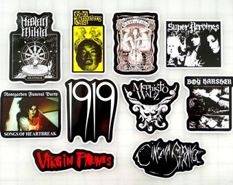 Goth / Gothic Sticker Pack 10 Stickers SET 1 - Etsy