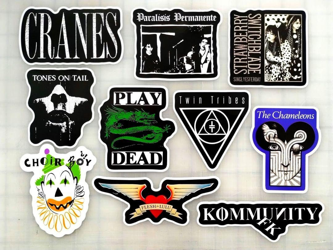 Goth/gothic Sticker Pack 10 Stickers Set 7 - Etsy