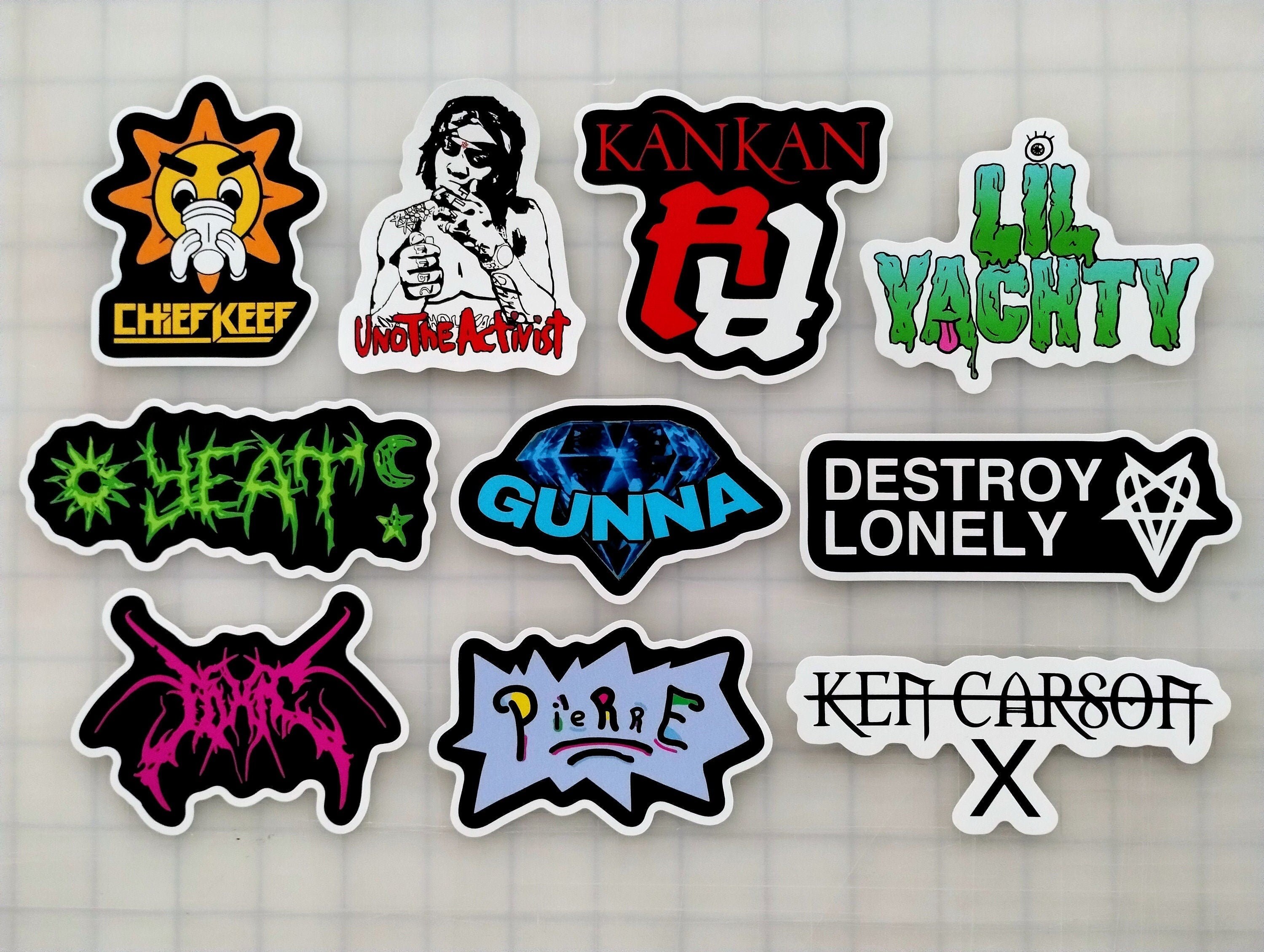 Modern Hip-hop Sticker Pack 10 Stickers Set 4 - Etsy