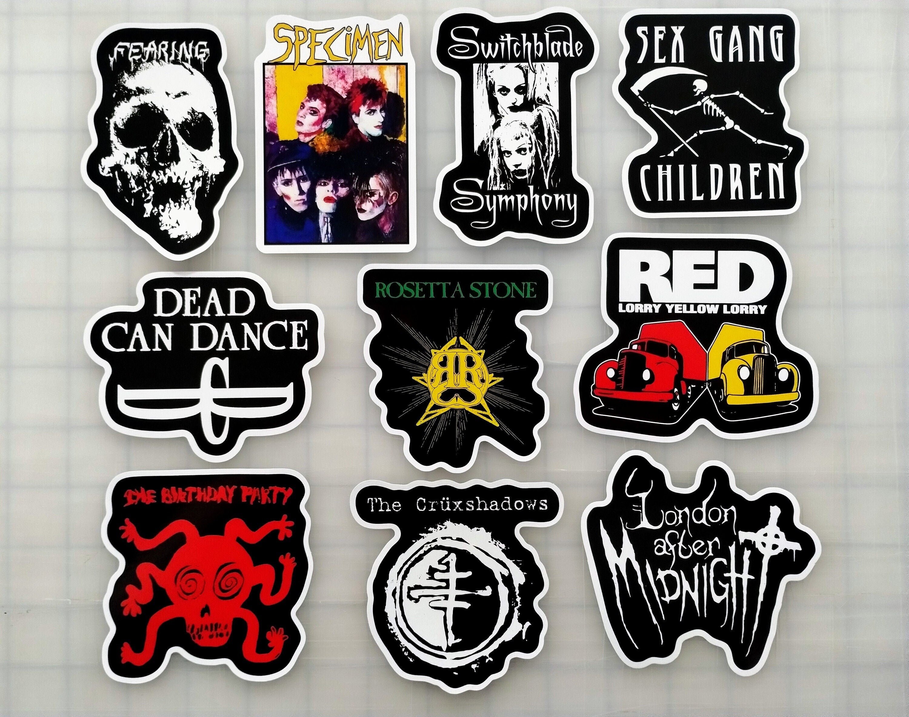 Goth / Gothic Sticker Pack 10 Stickers SET 4 - Etsy