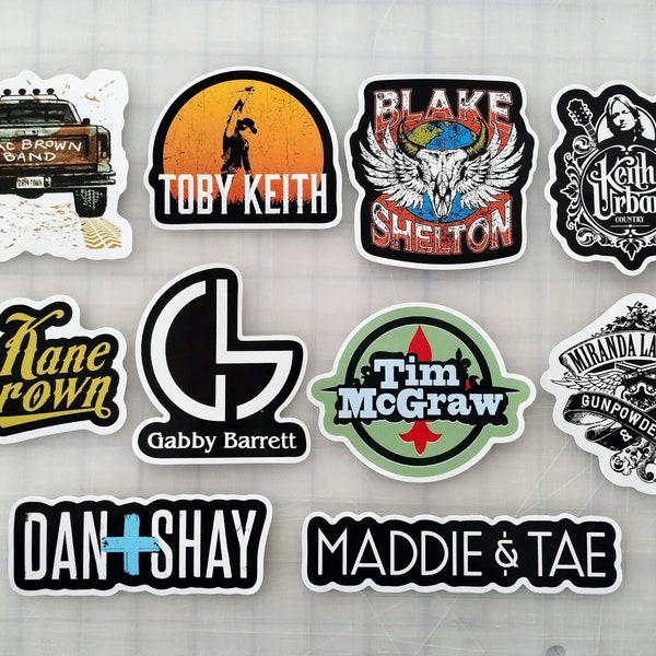 Country Music Decal - Etsy