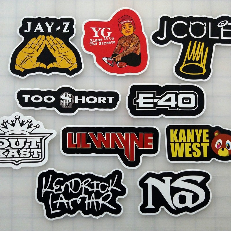 Rapper Stickers - Etsy