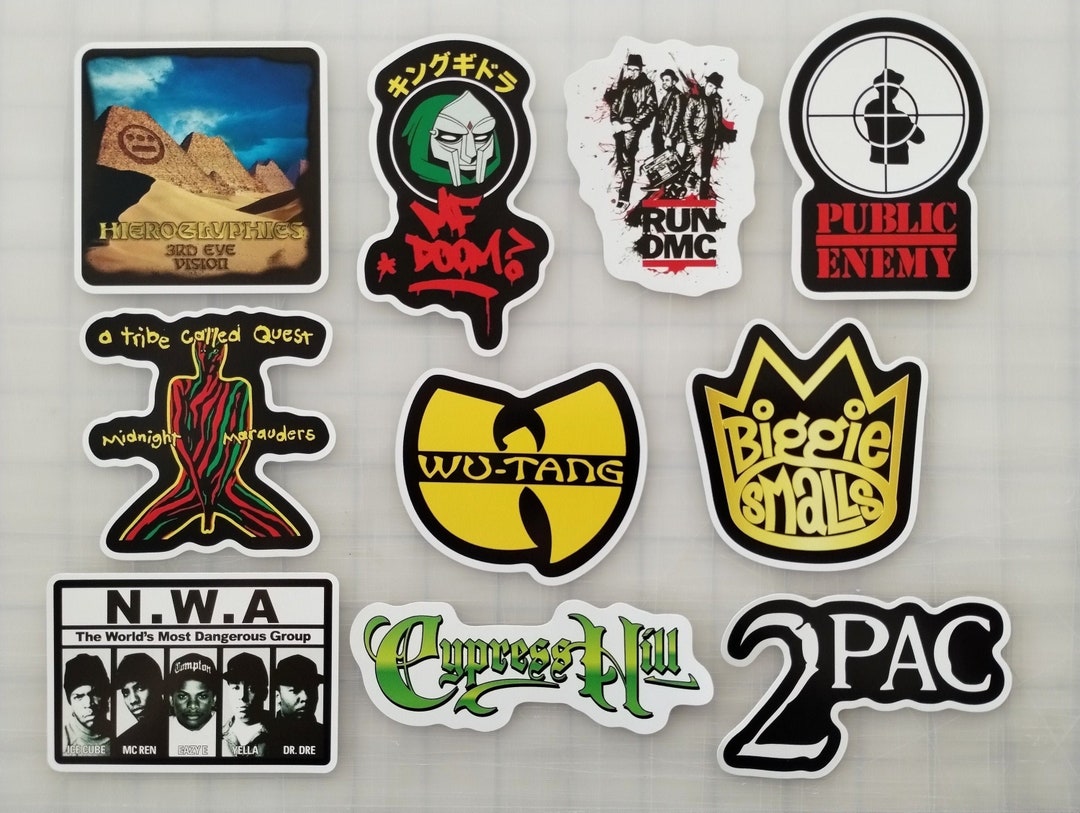 Classic Hip-hop Sticker Pack 10 Stickers Set 7 - Etsy