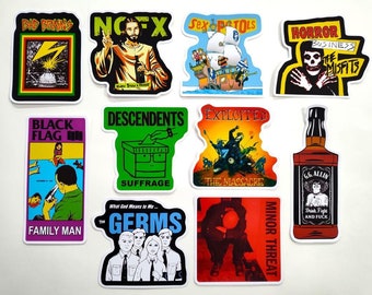 Death Metal Sticker Pack 10 Stickers Set 1 - Etsy