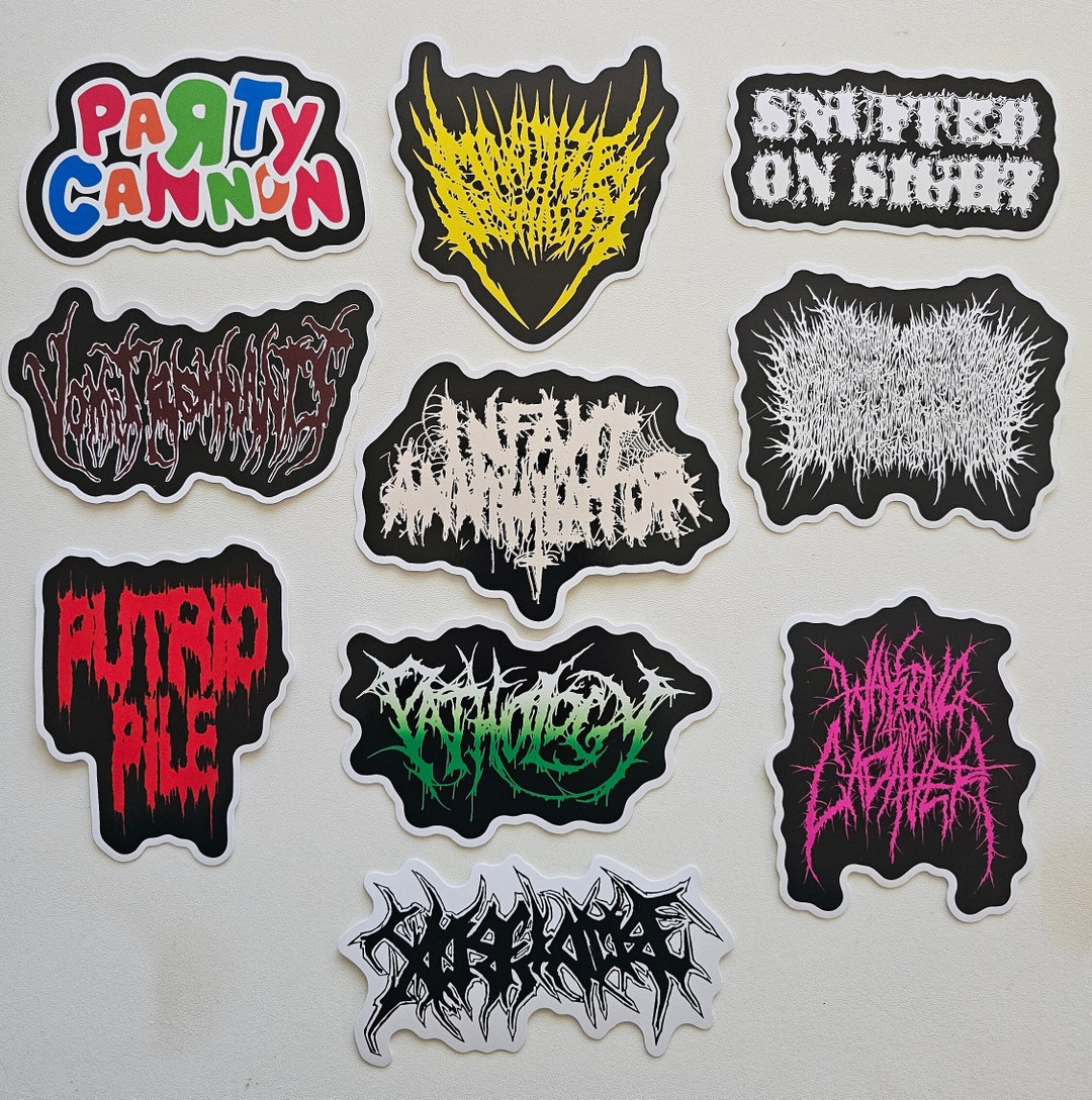 Slam Metal 2 Sticker Pack - Etsy