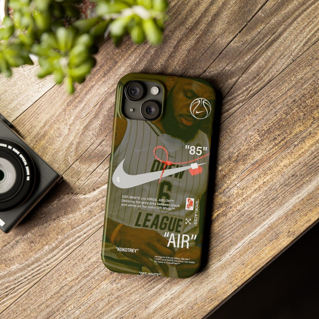 Lebron James Drew League off White Slim Phone Cases - Etsy