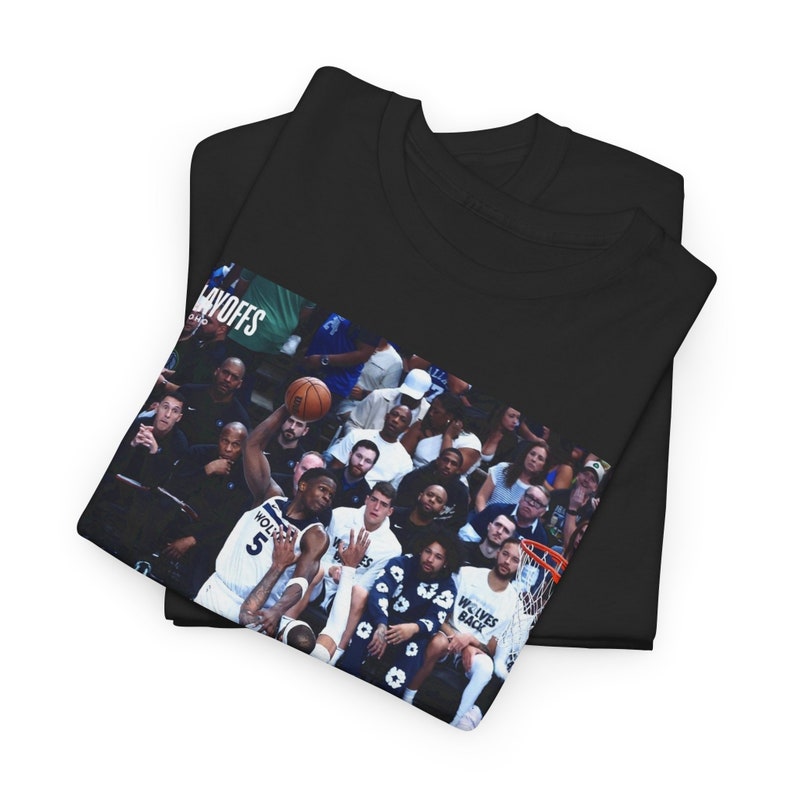 Antony Edwards Poster Dunk on Daniel Gafford Wolves Vs Mavs Luka Doncic NBA Graphic Tee - Etsy