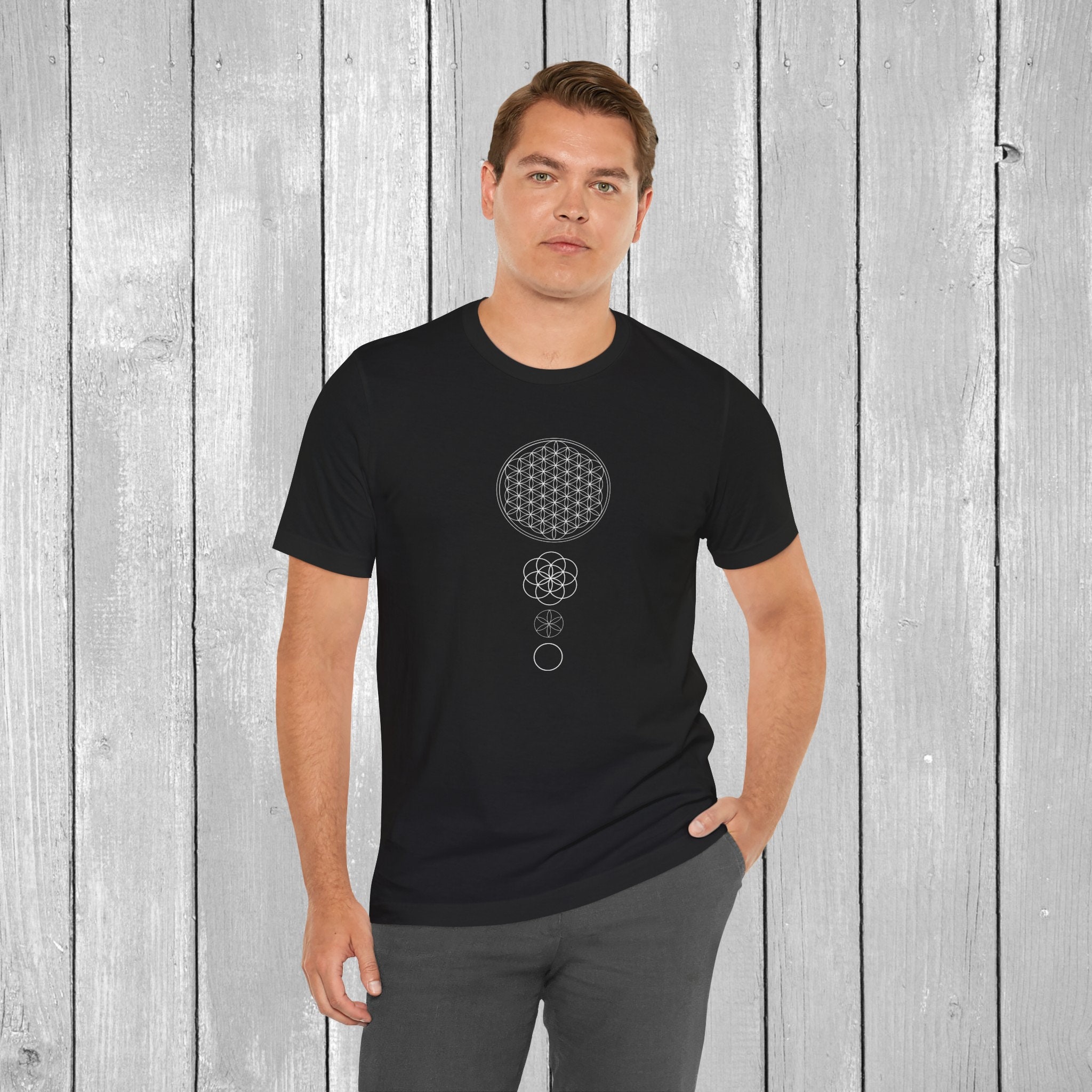 Sacred Geometry Shirt, Sacred Geometry, Yoga Shirt, Spiritual Shirt ...