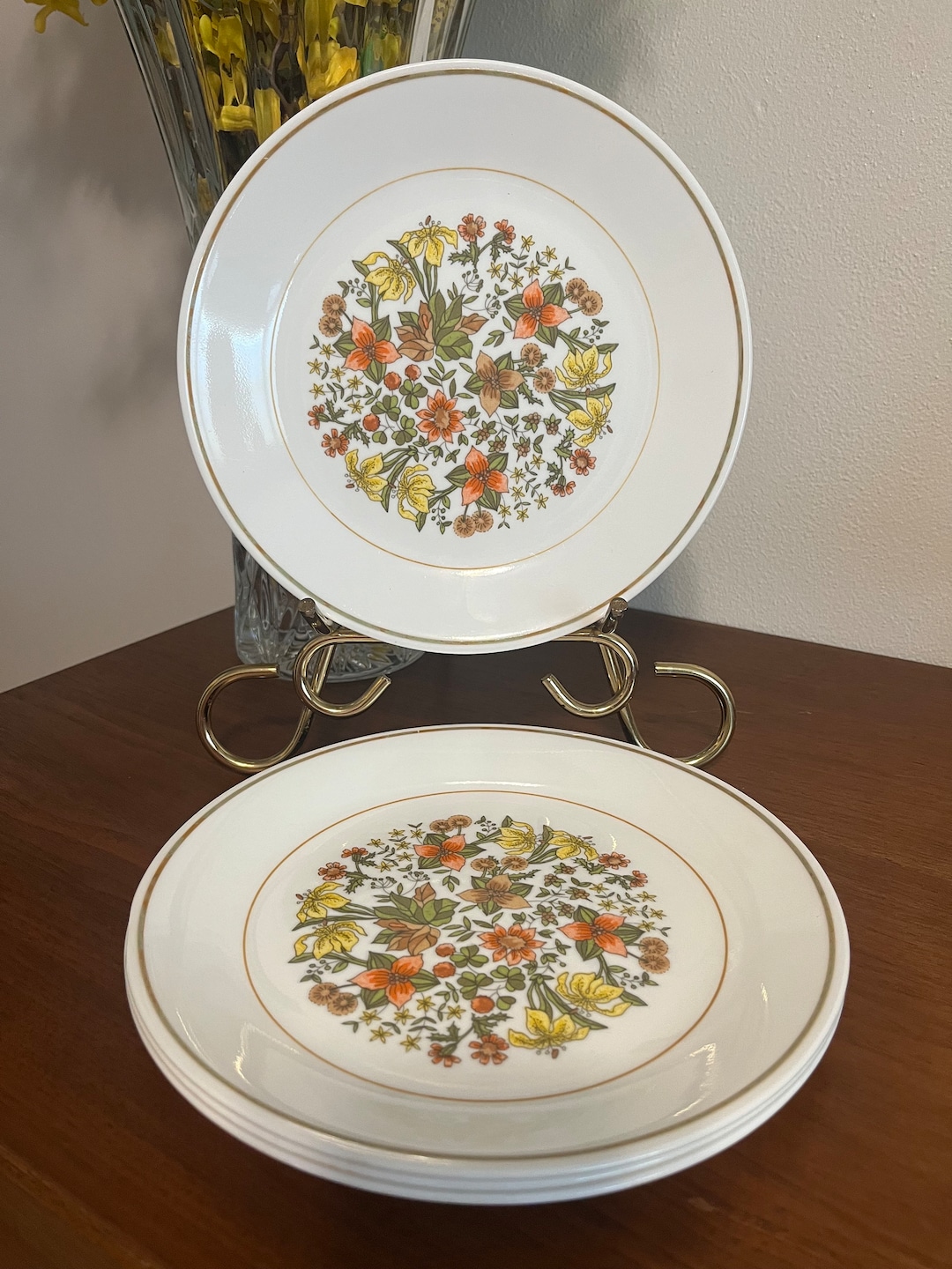 Corelle Livingware by Corning Indian Summer Pattern 8.5 Inch Salad ...