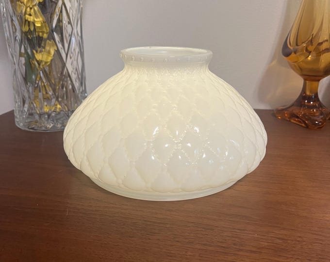 Milk Glass Lamp Shade