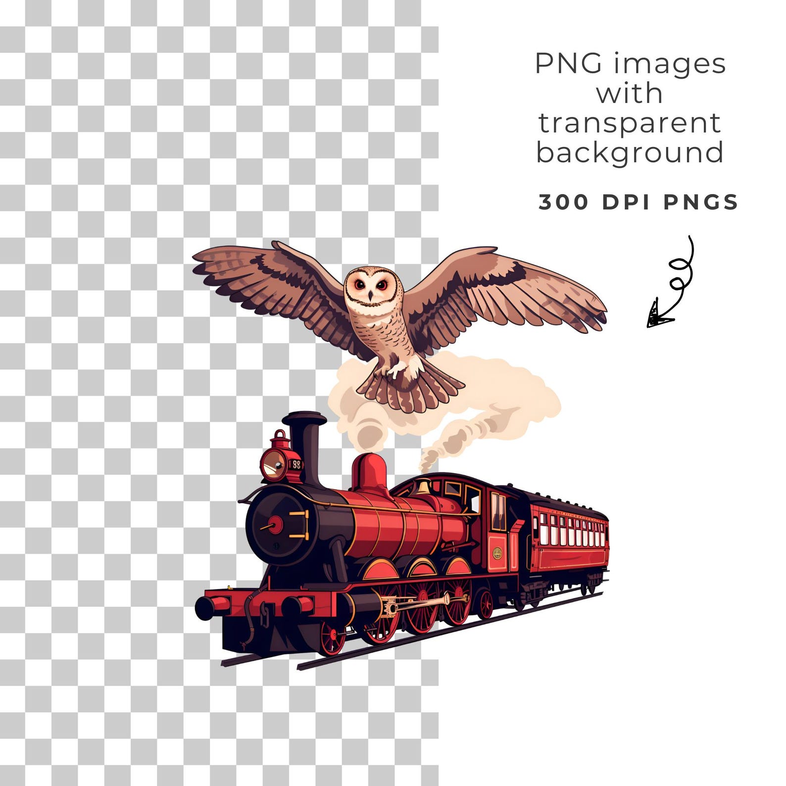 Wizard School Clipart Pack, Magic School PNG, Commercial Use, Wand ...